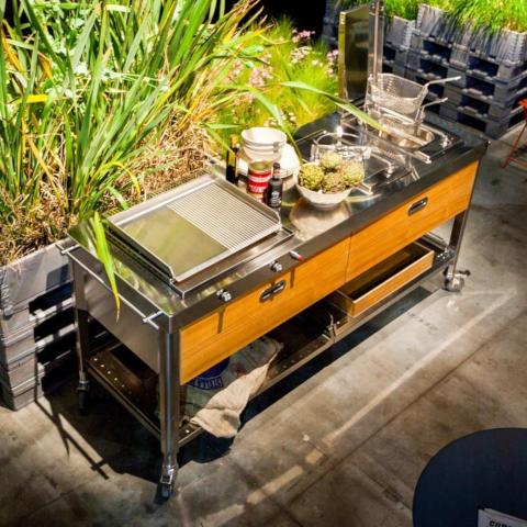 Outdoor Kitchen Units - Stainless Steel Bbq Kitchen Cabinets ...